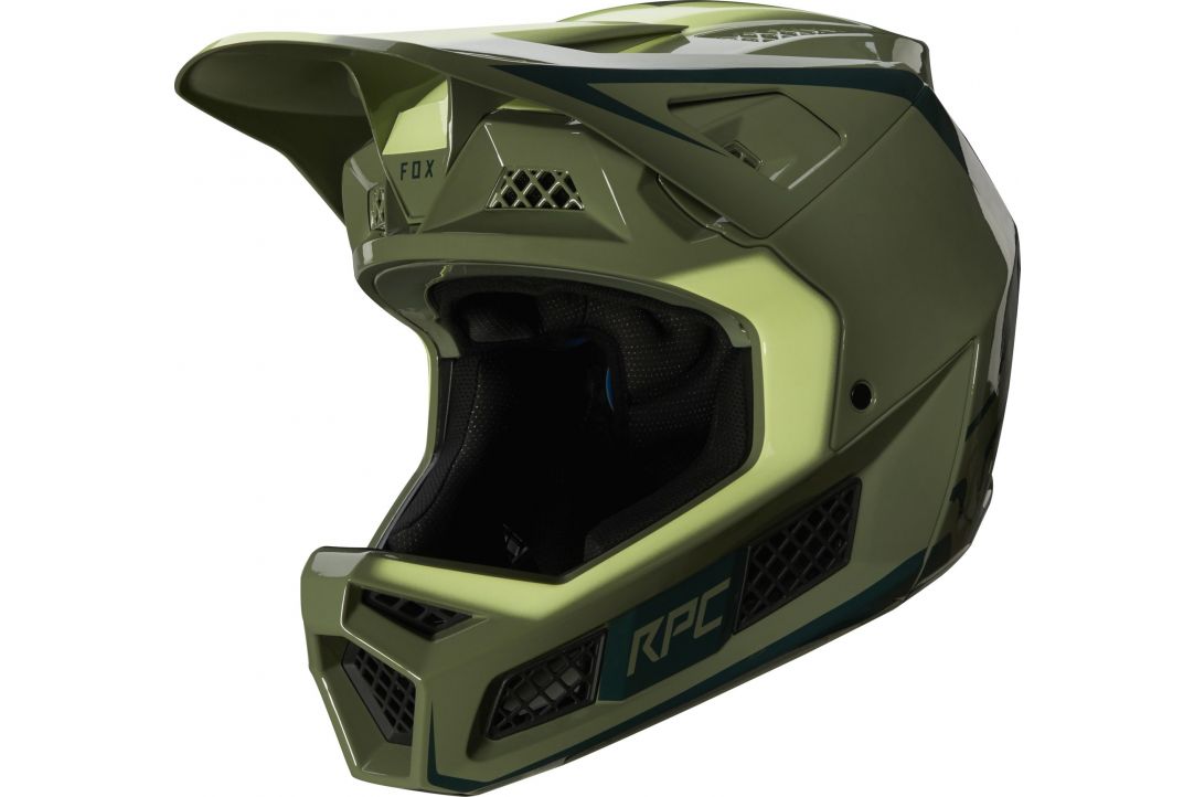 Casca MTB Full Face Fox Rampage Pro Carbon Green | StoneFeet