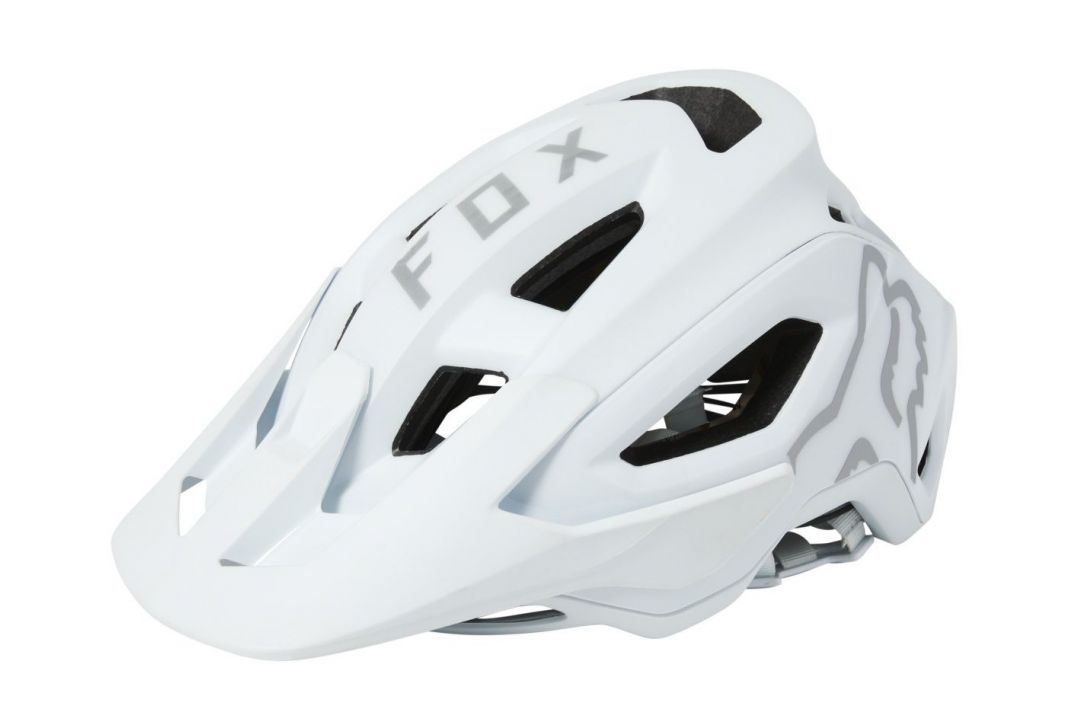 Casca MTB Fox Speedframe Pro Open Face White | StoneFeet